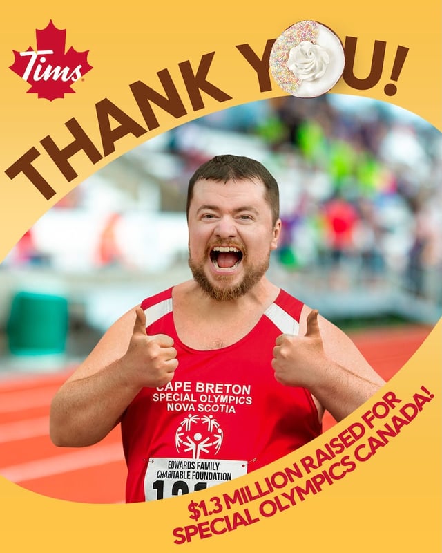 Tim Hortons raises $1.3M for Special Olympics Canada | Canadian Grocer