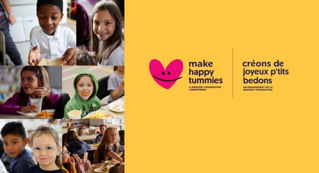 Grocery Foundation officially launches Make Happy Tummies | Canadian Grocer