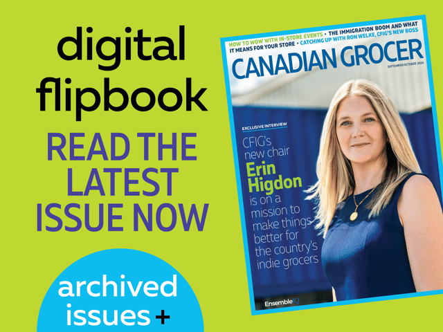 Canadian Grocer: grocery industry news, ideas & research | Canadian Grocer