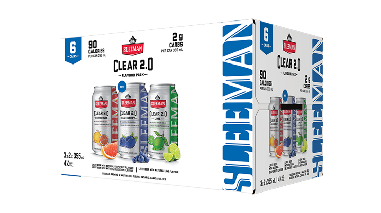 Sleeman Clear 2.0 Flavour Pack | Canadian Grocer
