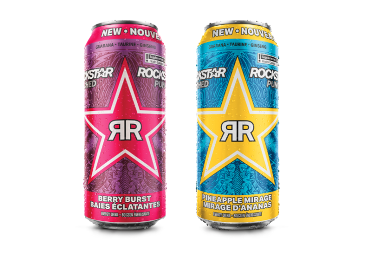 Rockstar Punched Pineapple Mirage, Rockstar Punched Berry Burst ...