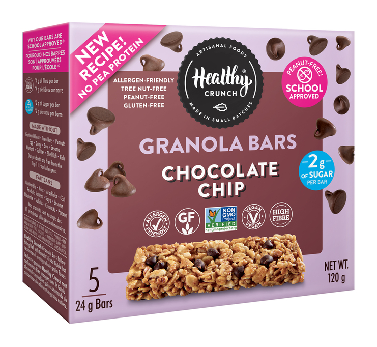 Healthy Crunch Chocolate Chip Granola Bars | Canadian Grocer