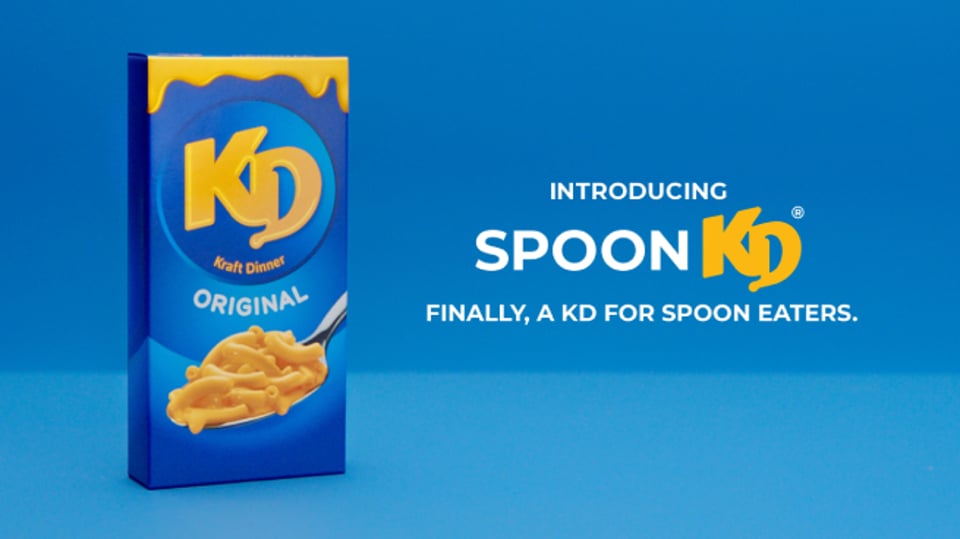 Kraft Dinner launches limited-edition Spoon KD packaging | Canadian Grocer