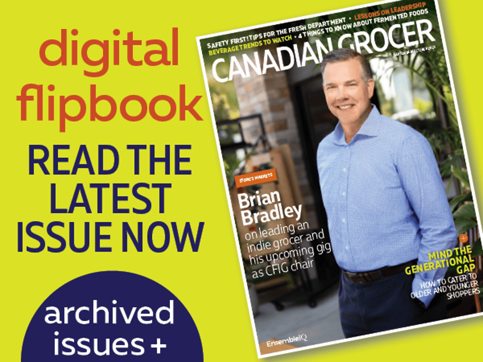 Canadian Grocer: grocery industry news, ideas & research | Canadian Grocer