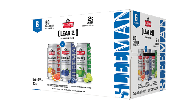 Sleeman Clear 2.0 Flavour Pack | Canadian Grocer
