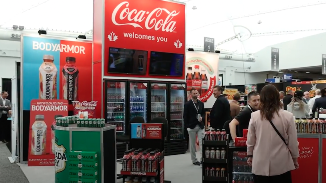 VIDEO: On the trade show floor with Coca-Cola | Canadian Grocer