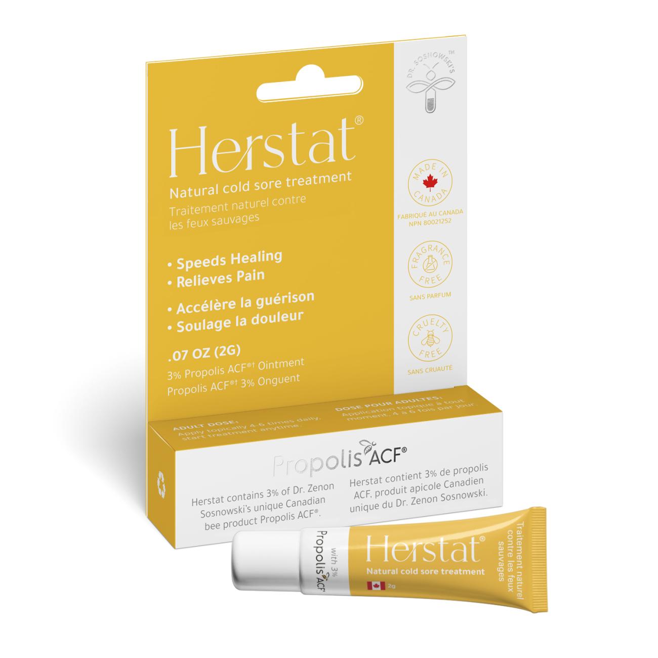 Herstat Natural Cold Sore Treatment | Canadian Grocer