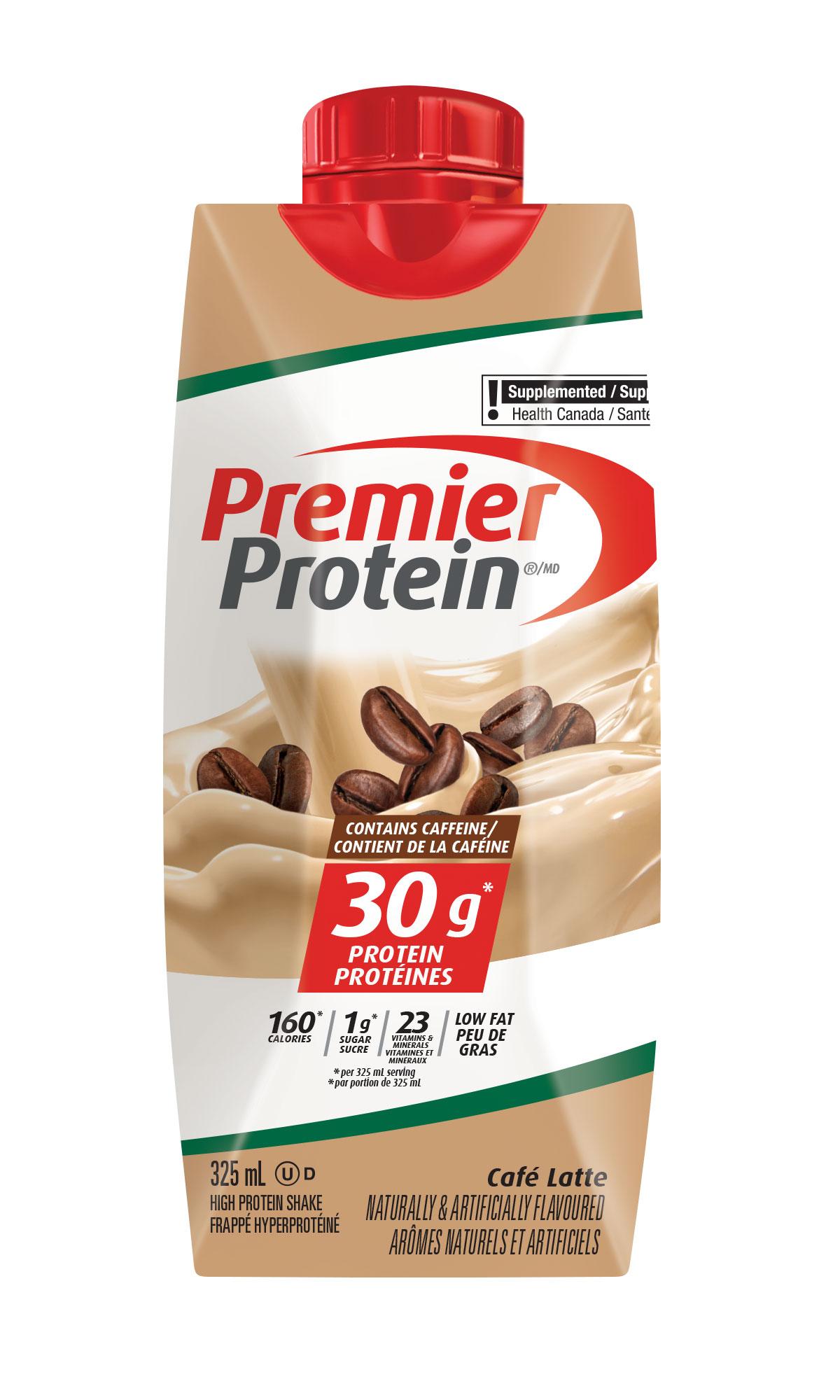 Premier Protein High Protein Café Latte shake | Canadian Grocer