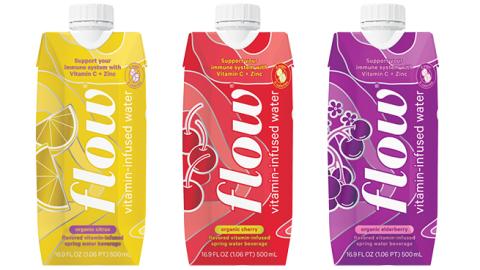 Flow Vitamin-Infused Spring Water | Canadian Grocer