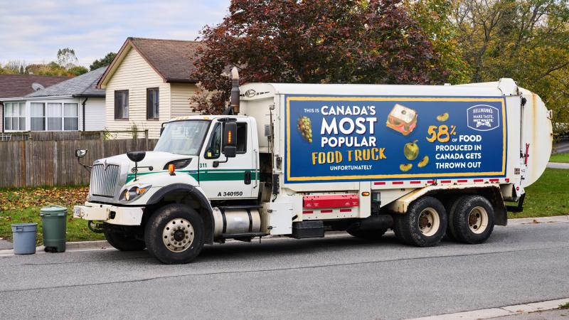 Hellmann’s new food waste campaign is garbage (trucks) | Canadian Grocer