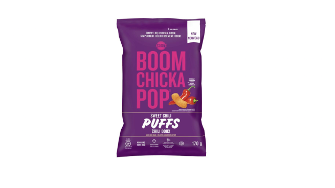Boomchickapop Sweet Chili Puffs | Canadian Grocer