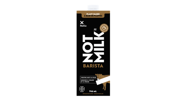 NotMilk Barista | Canadian Grocer