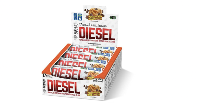 Diesel New Zealand Protein Bars | Canadian Grocer