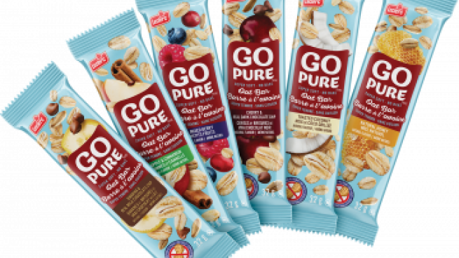 GO PURE Oat Bars | Canadian Grocer