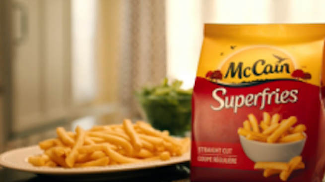McCain's new ad pushes versatility of fries | Canadian Grocer