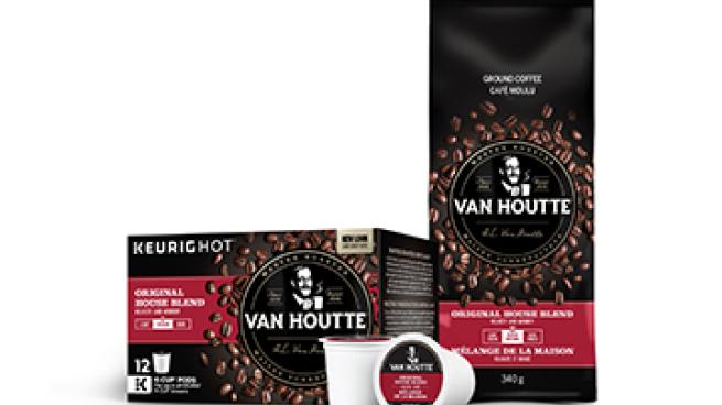 Van Houtte takes nuanced approach with new logo | Canadian Grocer
