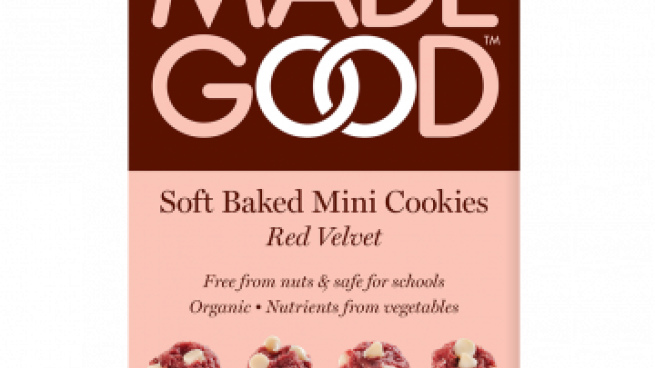 MadeGood Red Velvet Soft Baked Mini Cookies | Canadian Grocer