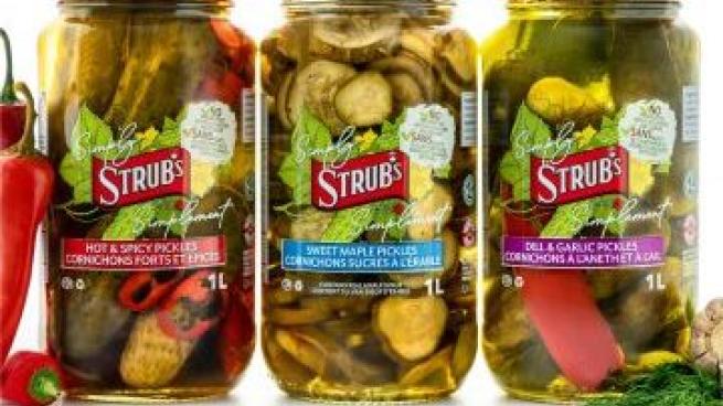 Simply Strub’s artisanal-style pickles | Canadian Grocer